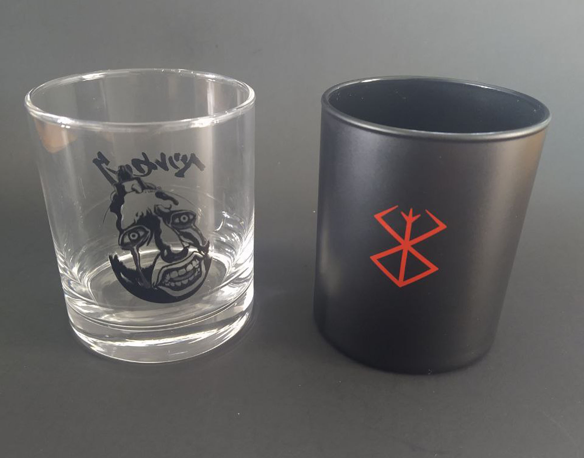 Behelit & Brand of the Sacrifice On The Rocks Glass Set - Darkktouch